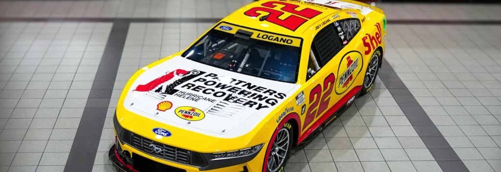 Joey Logano Foundation – Team Penske, Shell, Joey Logano Foundation ...